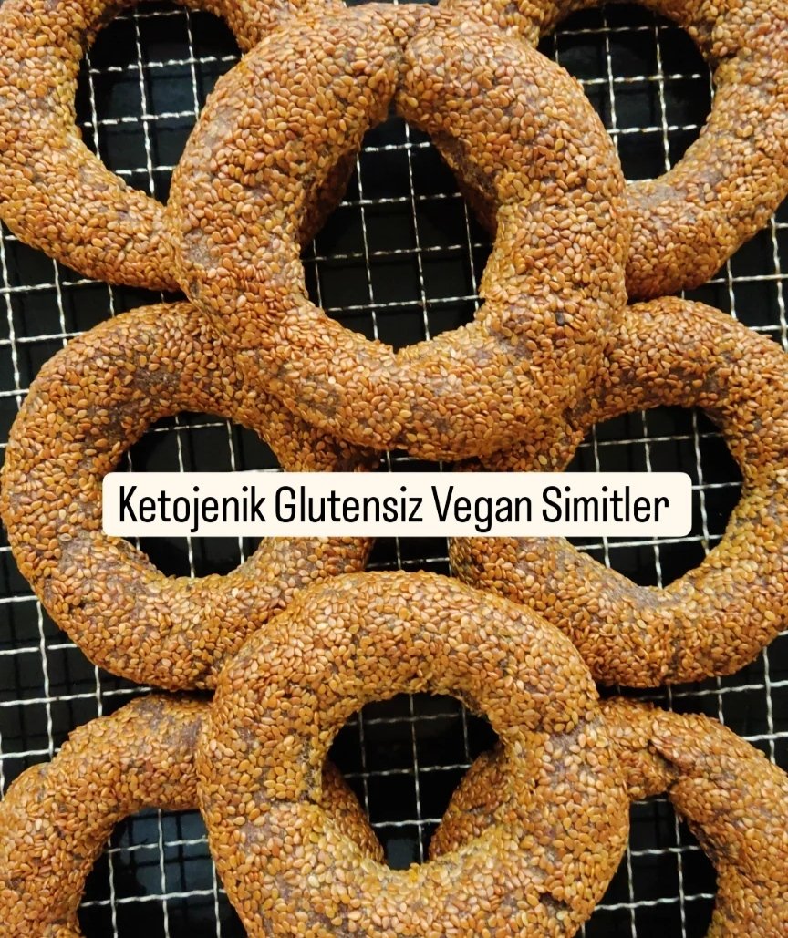 Ketojenik Glutensiz Vegan Simit (4 adet) – blendfood